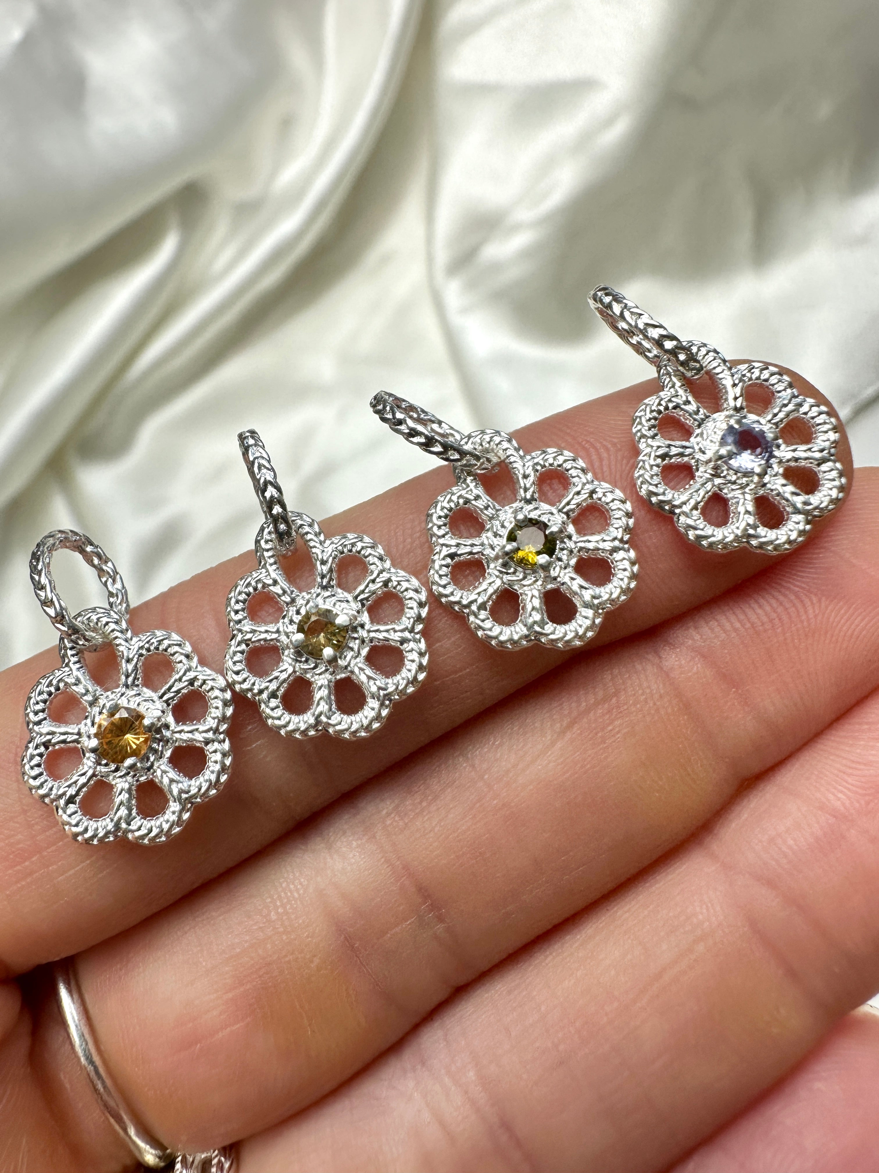 Fiona Charm - Sterling Silver